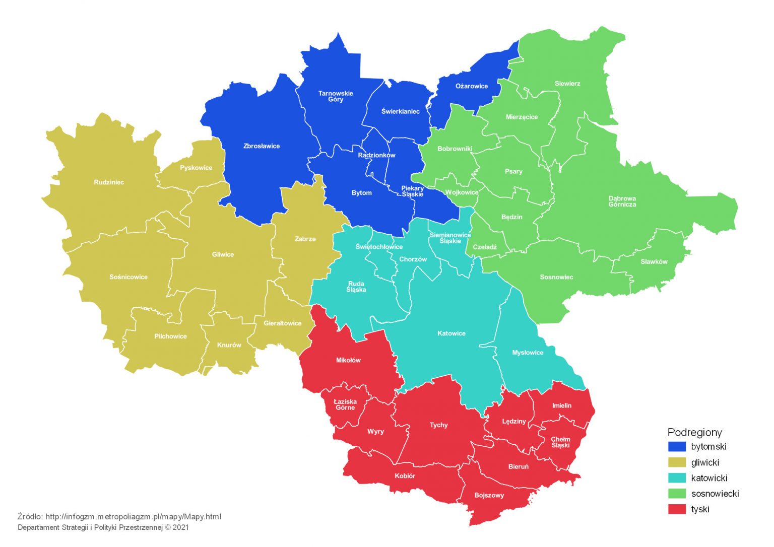 Przestrzeń - mapy rastrowe - InfoGZM